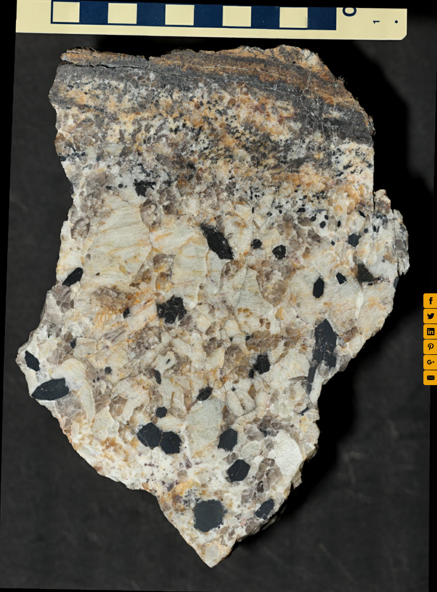 Pegmatite, Red Bluff Granite