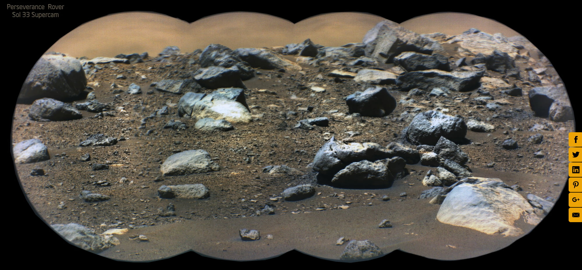 Perseverance Rover - Sol 33 Supercam