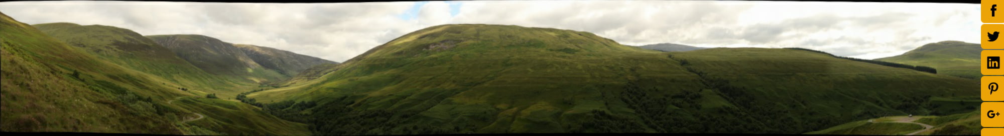 Parallel Roads of Glen Roy, Scotland