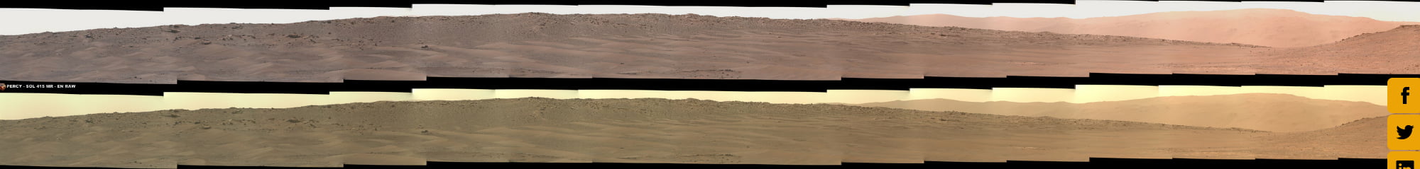 Perseverance SOL 415 MR (EN RAW) ArtAlienTV-Gigapans