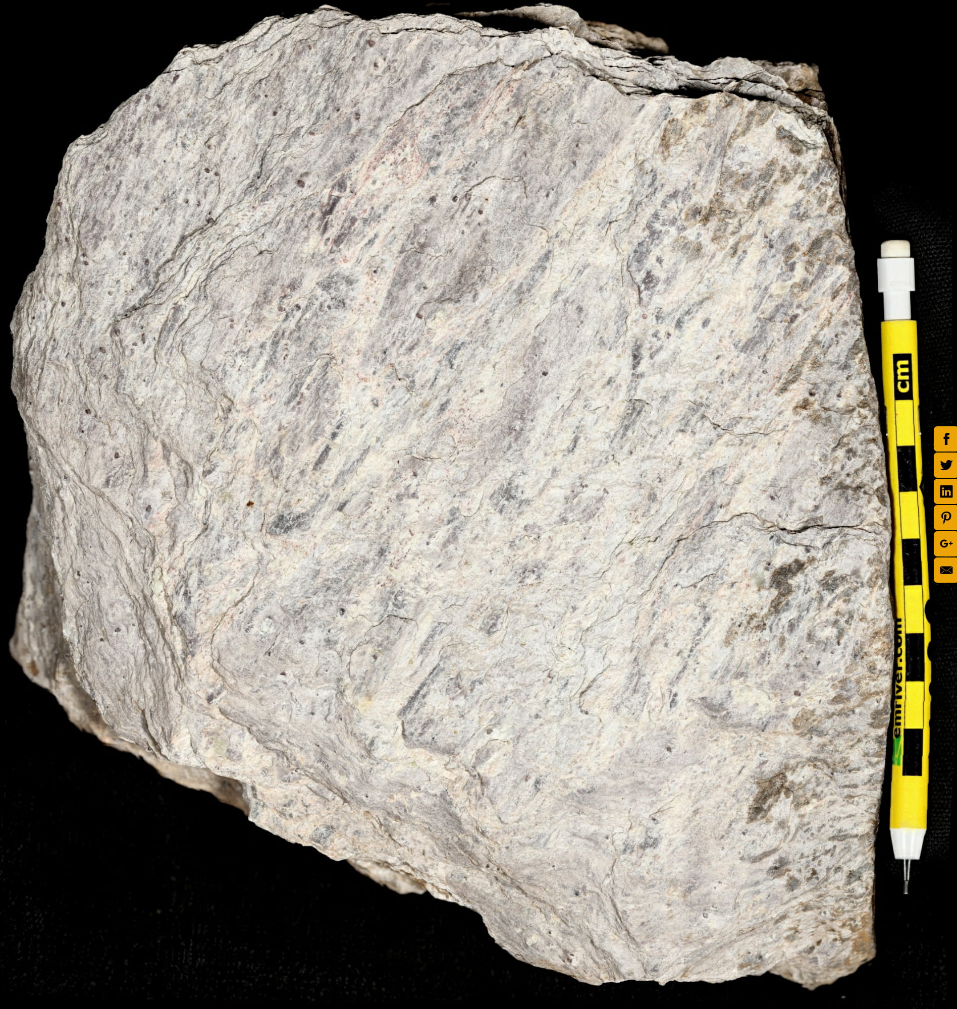 Metatuff from the Catoctin Formation, South Mountain, Maryland