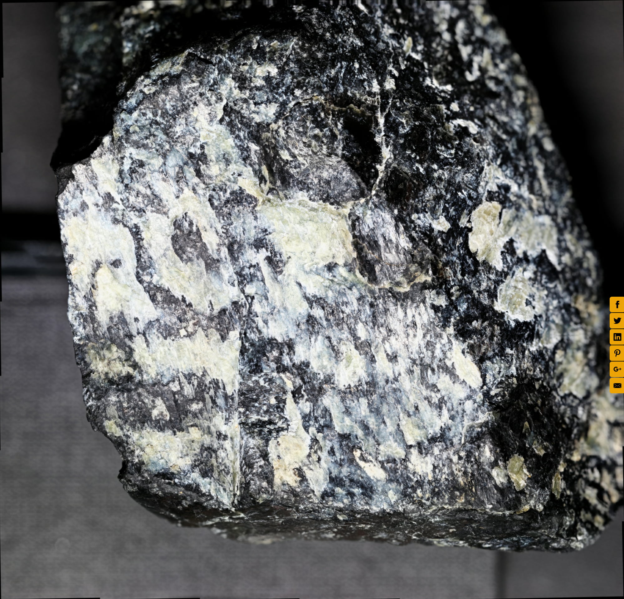 Serpentinite from the Josephine ophiolite sequence