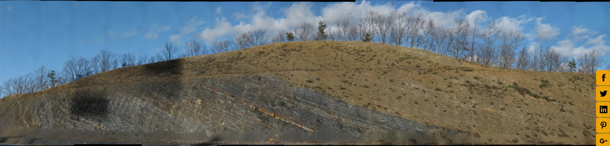 Brallier and Chemung Formations, new New Route 55, West Virginia