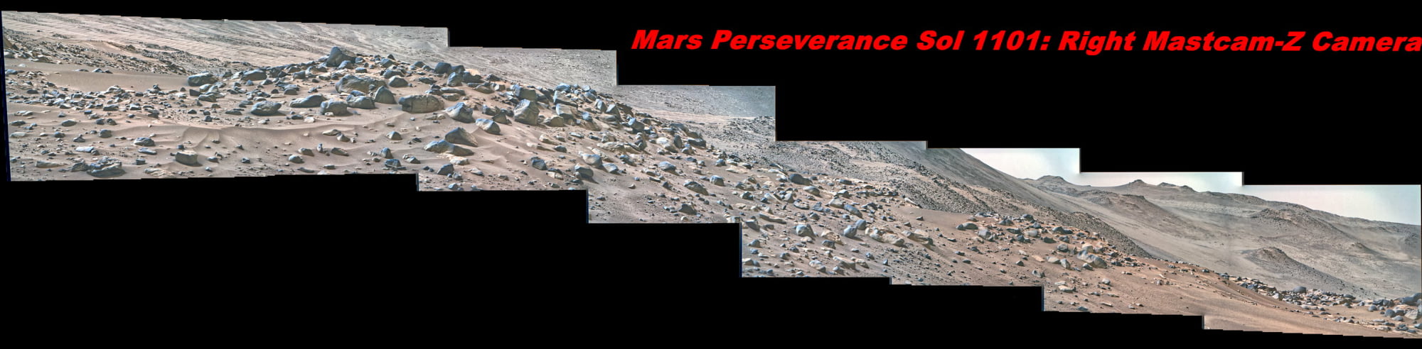 Perseverance Sol 1101