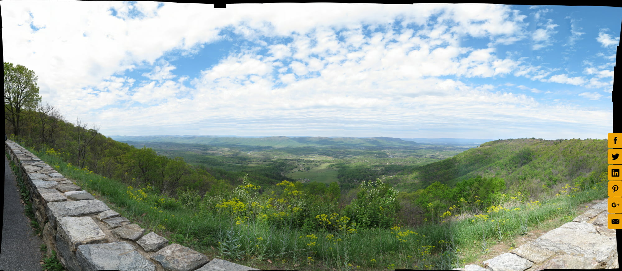 Dickey Ridge Overlook, Shenandoah National Park