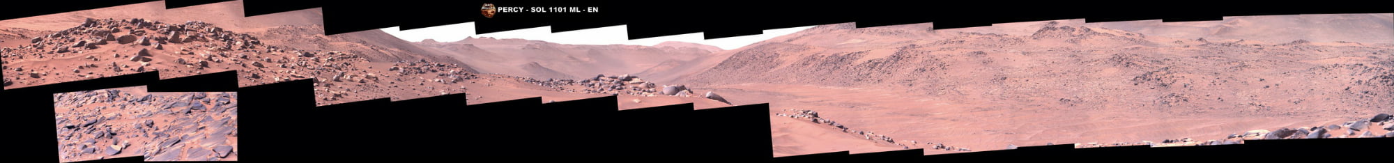 Perseverance SOL 1101 ML (EN) Belva Crater Entrance - ArtAlienTV-Gigapans