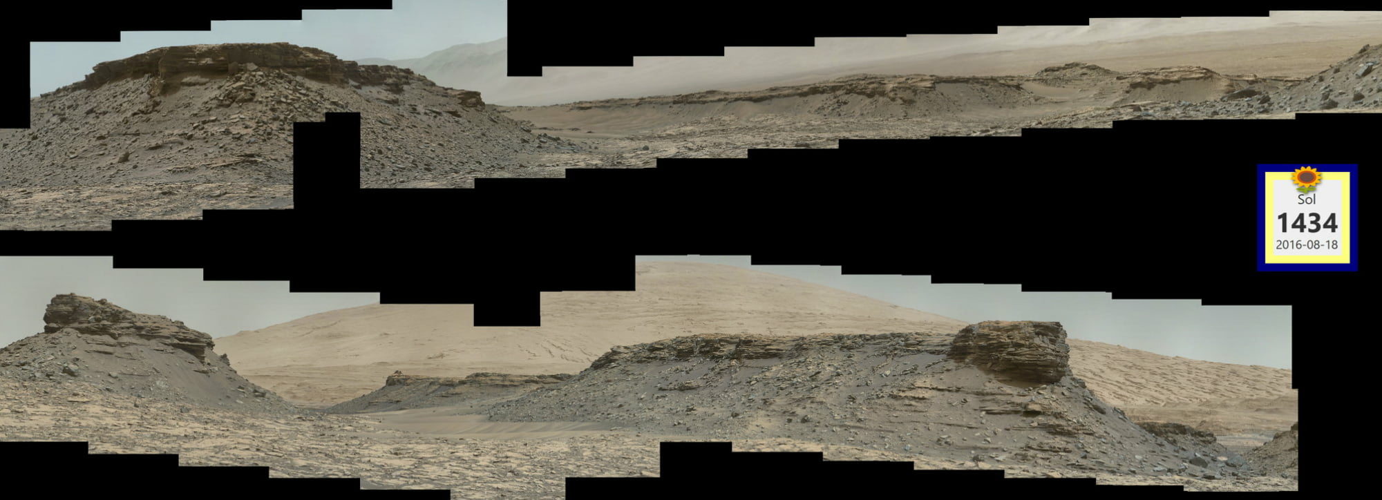 Mars Curiosity rover sol 1434MR MastRight