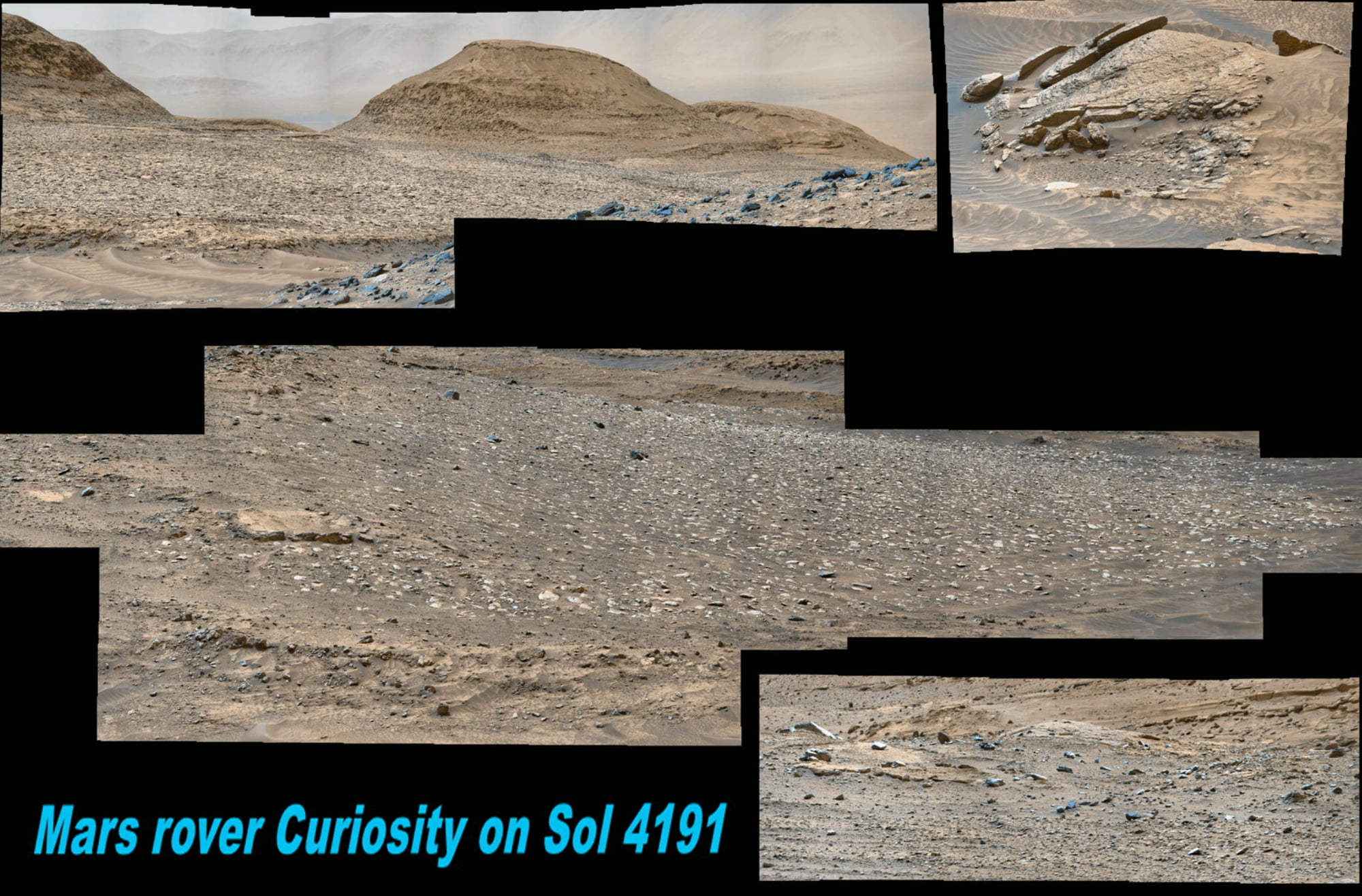 Curiosity on Sol 4191