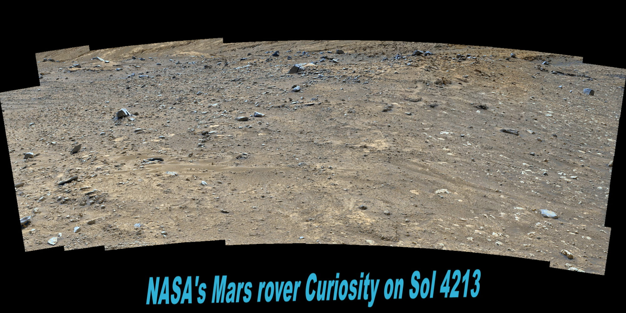 Curiosity on Sol 4213