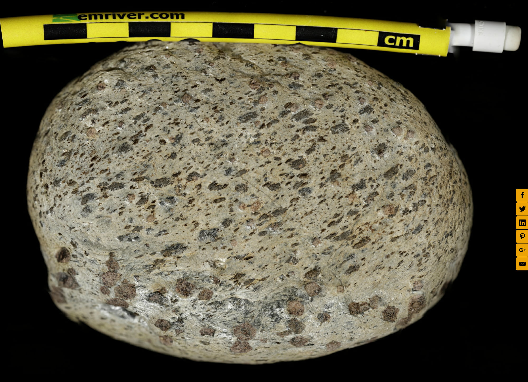 Porphyroblastic schist, Glen Roy, Scotland