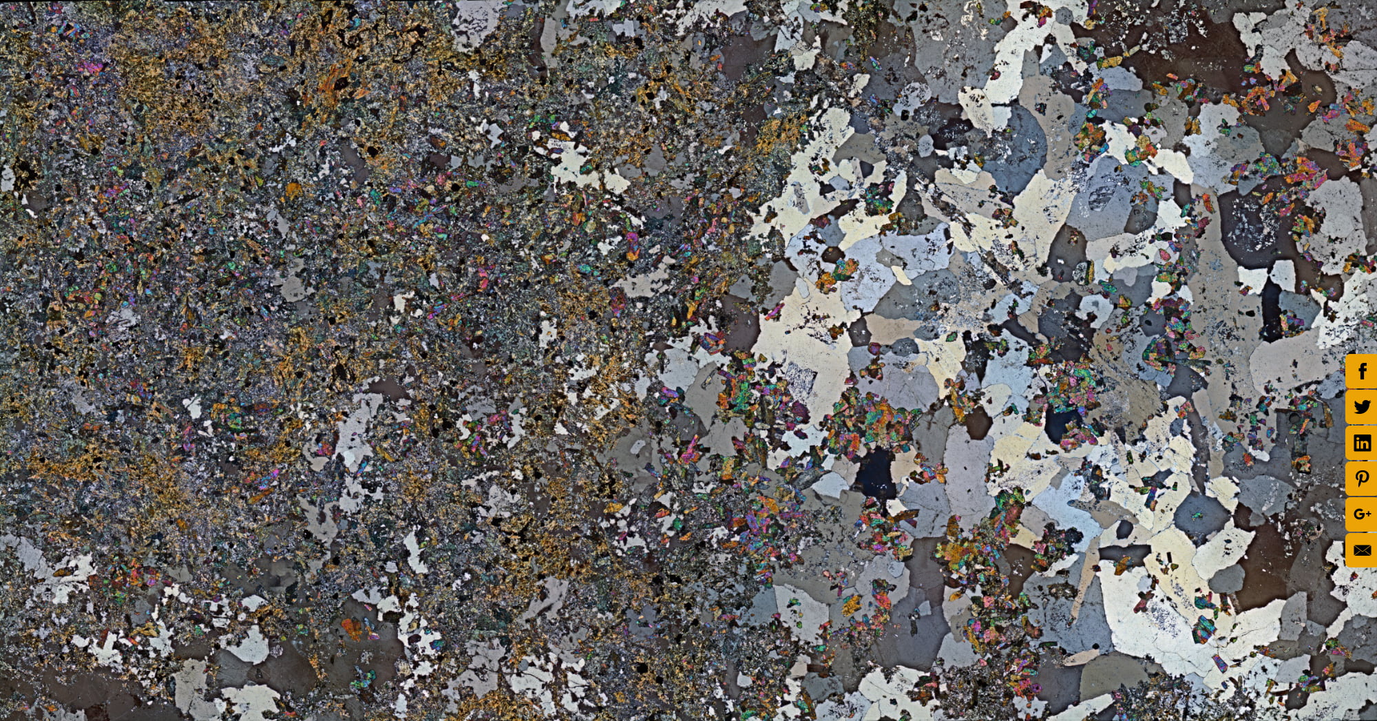 Epidosite, Crossed Polars