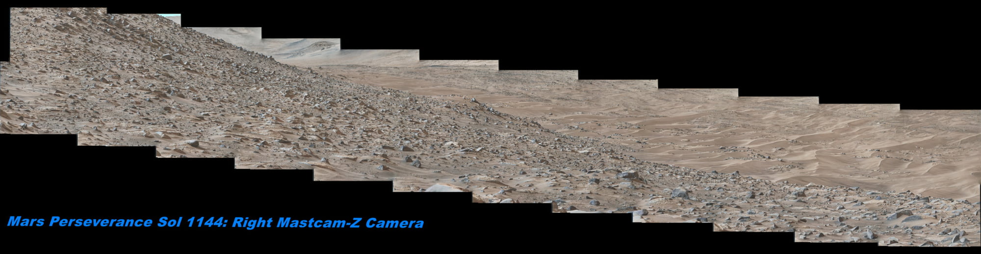 Mars Perseverance Sol 1144