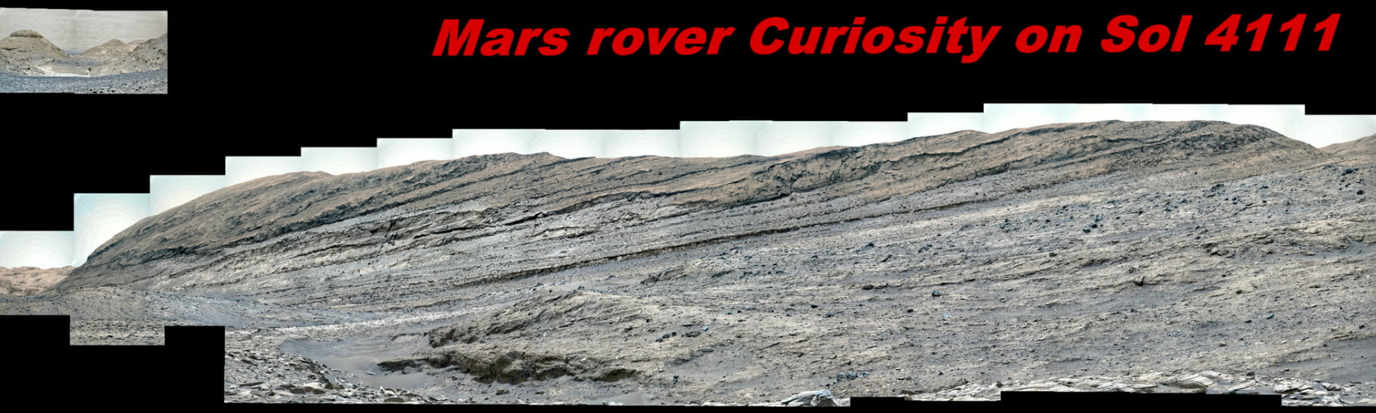 Curiosity on Sol 4111