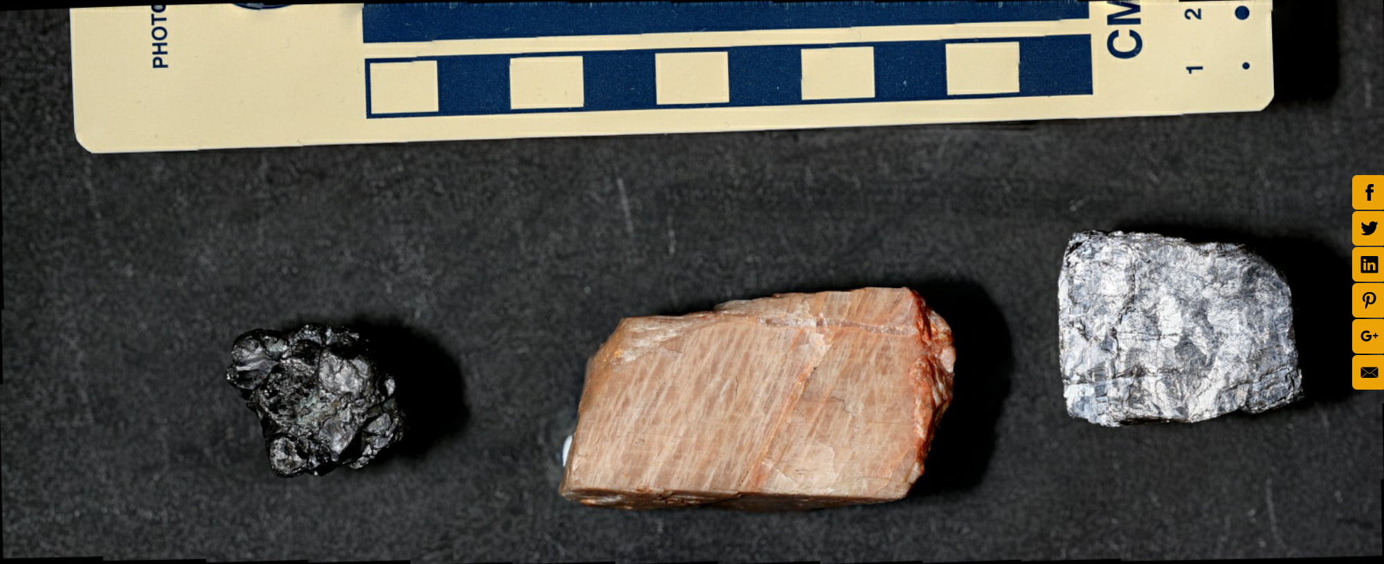 Physical Geology Mineral Lab, Sample Set 1