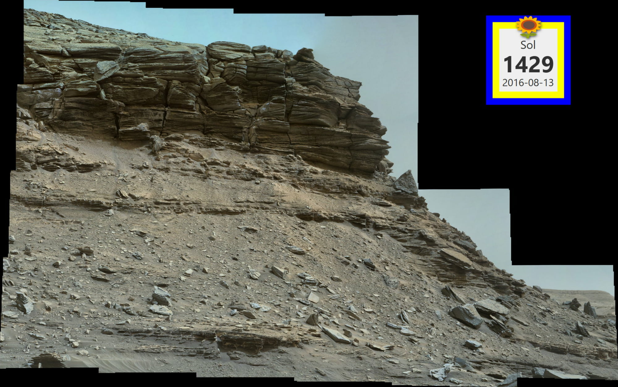 Mars Curiosity rover sol 1429MR MastRight