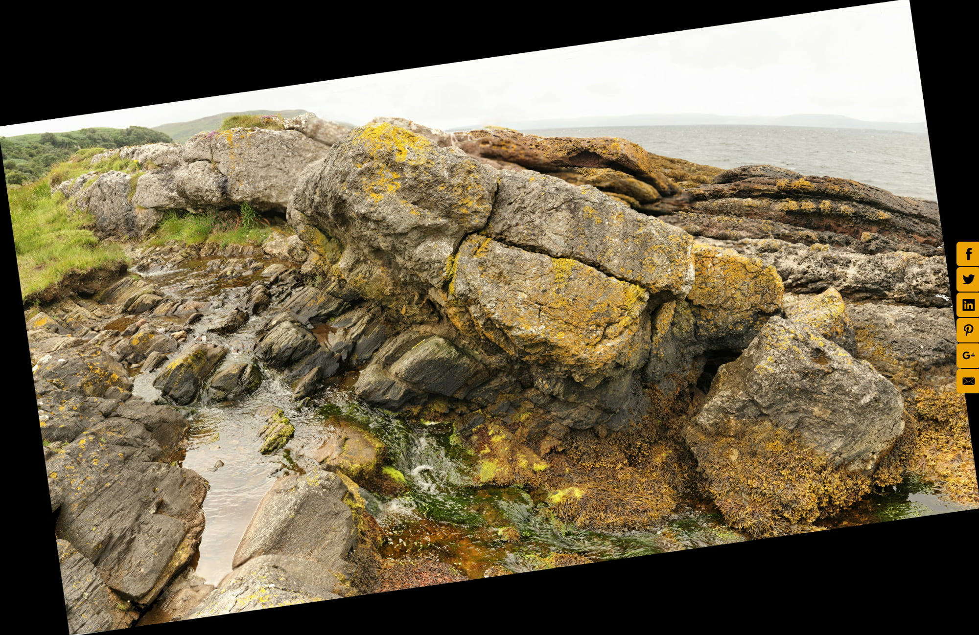 Hutton's Unconformity, Arran, Scotland