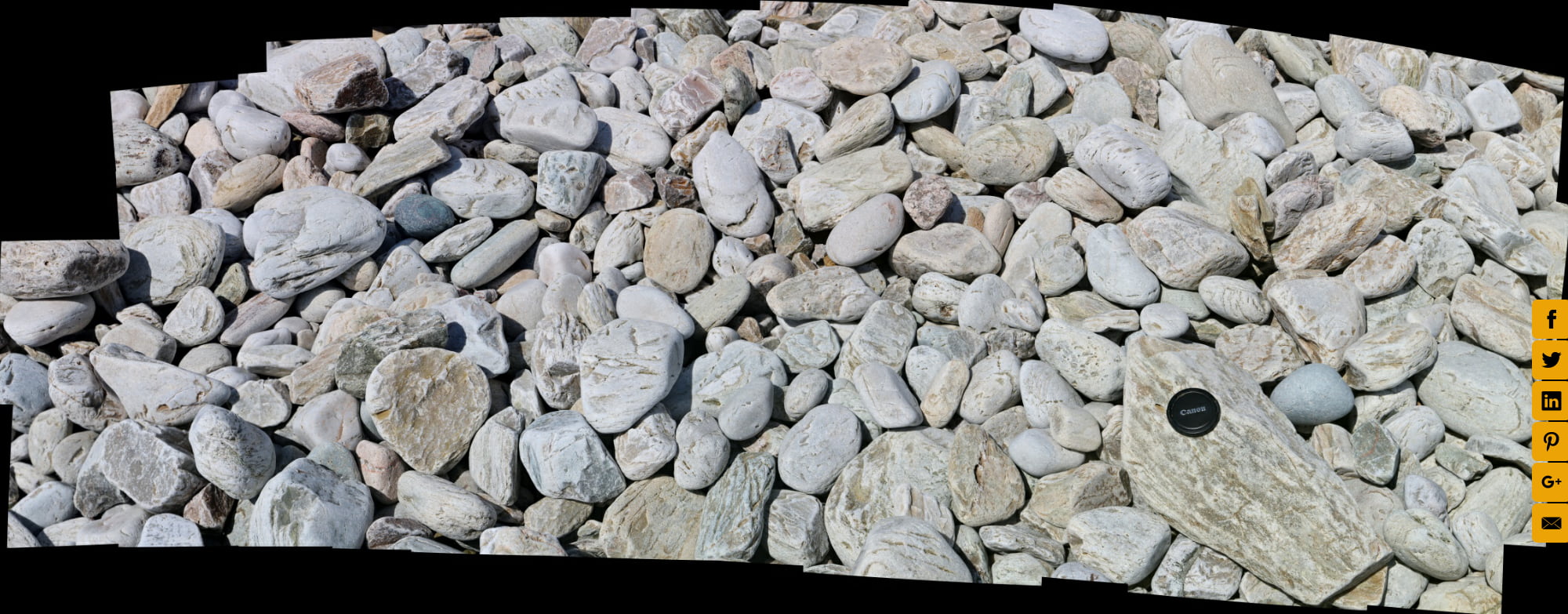 Stretched beach cobbles, Funzie Bay, Fetlar