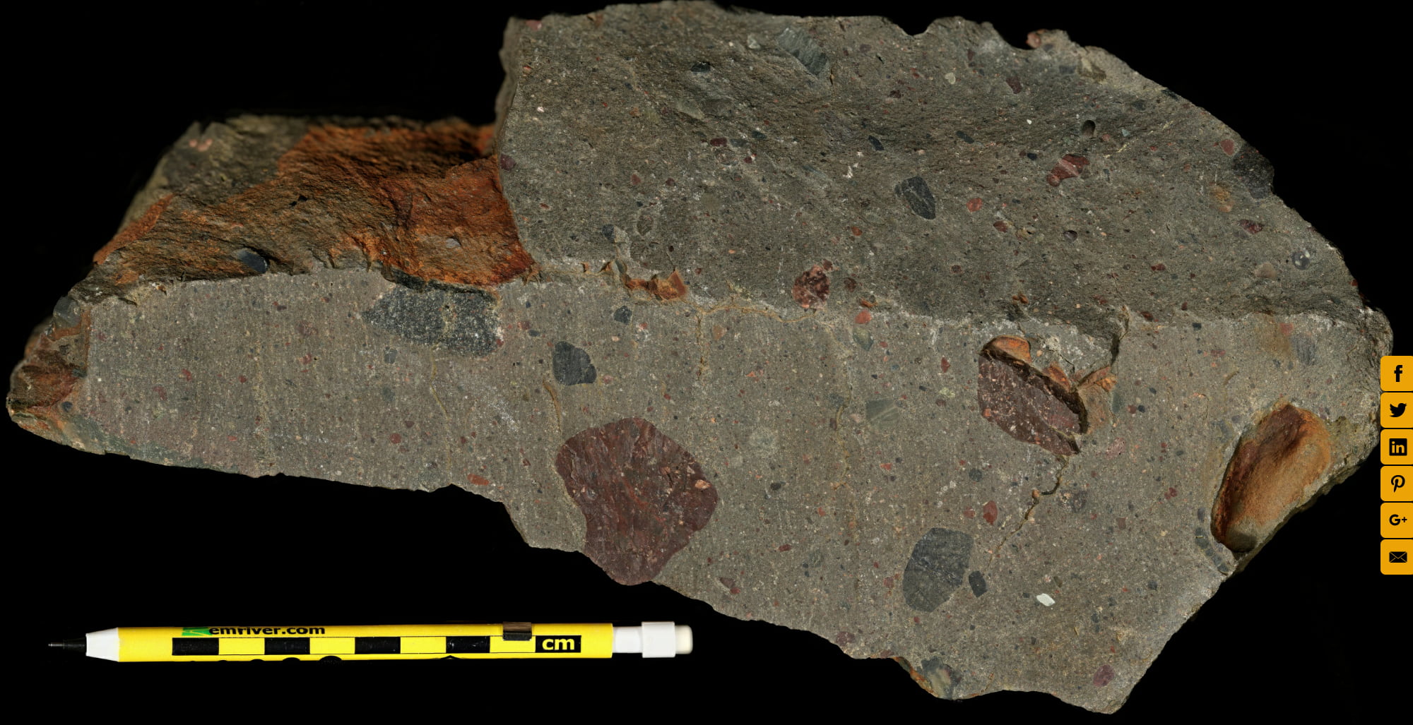 Diamictite of the Gaskiers Formation