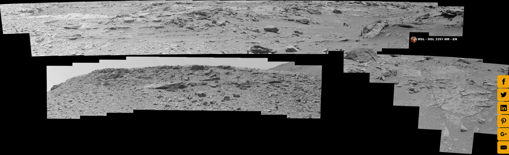 MSL SOL 3391 MR (EN) Complex Ruins - ArtAlienTV-Gigapans