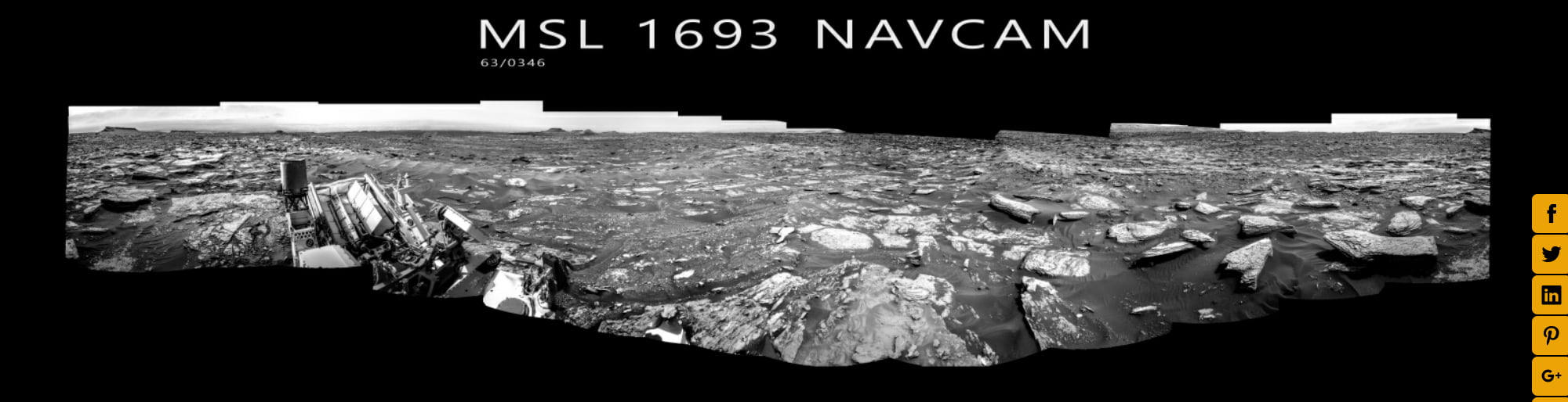 MSL 1693 NAVCAM