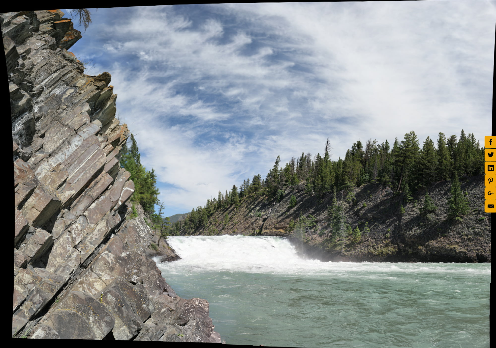 Bow River Falls, Banff
