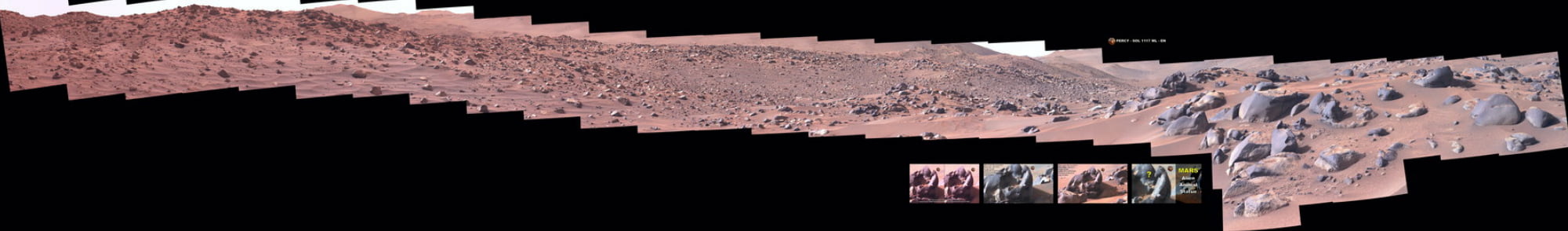 Perseverance SOL 1117 ML (EN 60) Sitting Stone Creature - ArtAlienTV ...