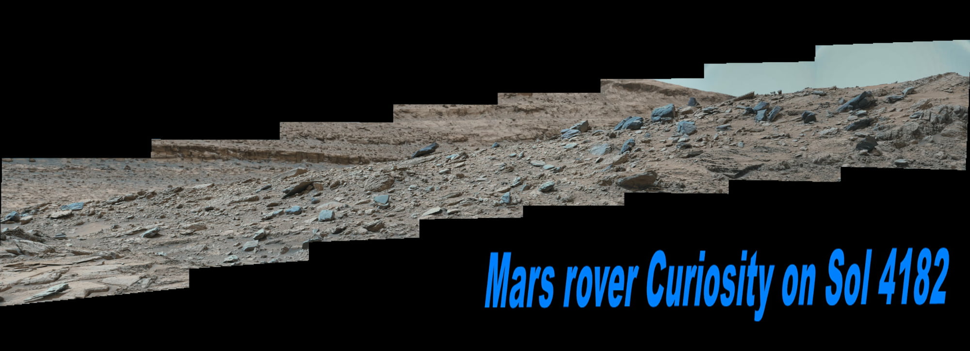 Curiosity on Sol 4182