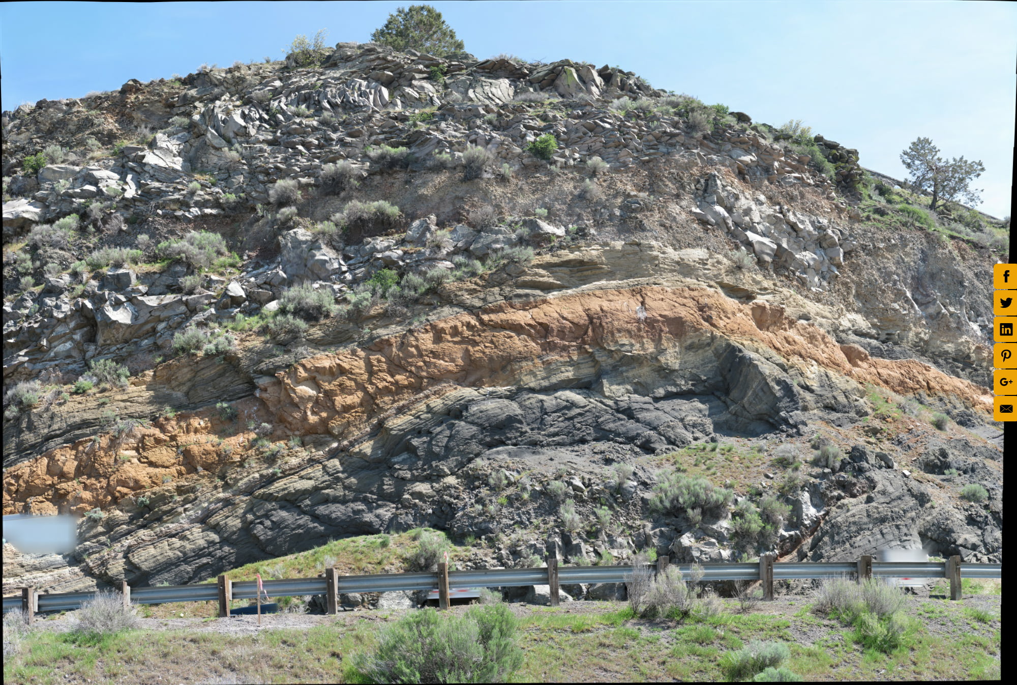 Outcrop for students to interpret
