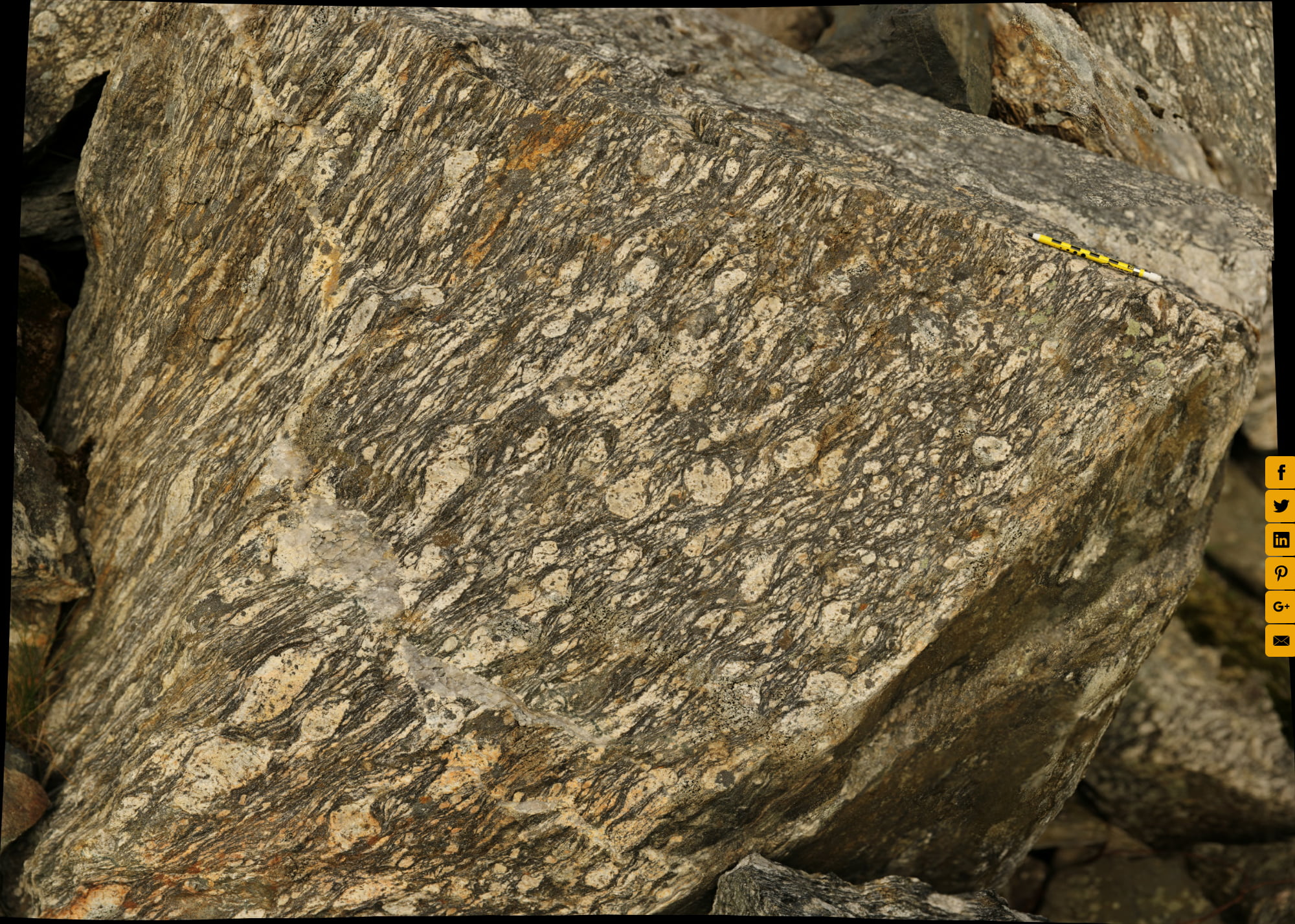 Augen gneiss, Transition Zone, Shetland