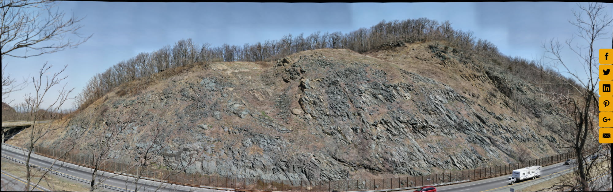 Greenstone, Catoctin Formation, Rockfish Gap, Virginia