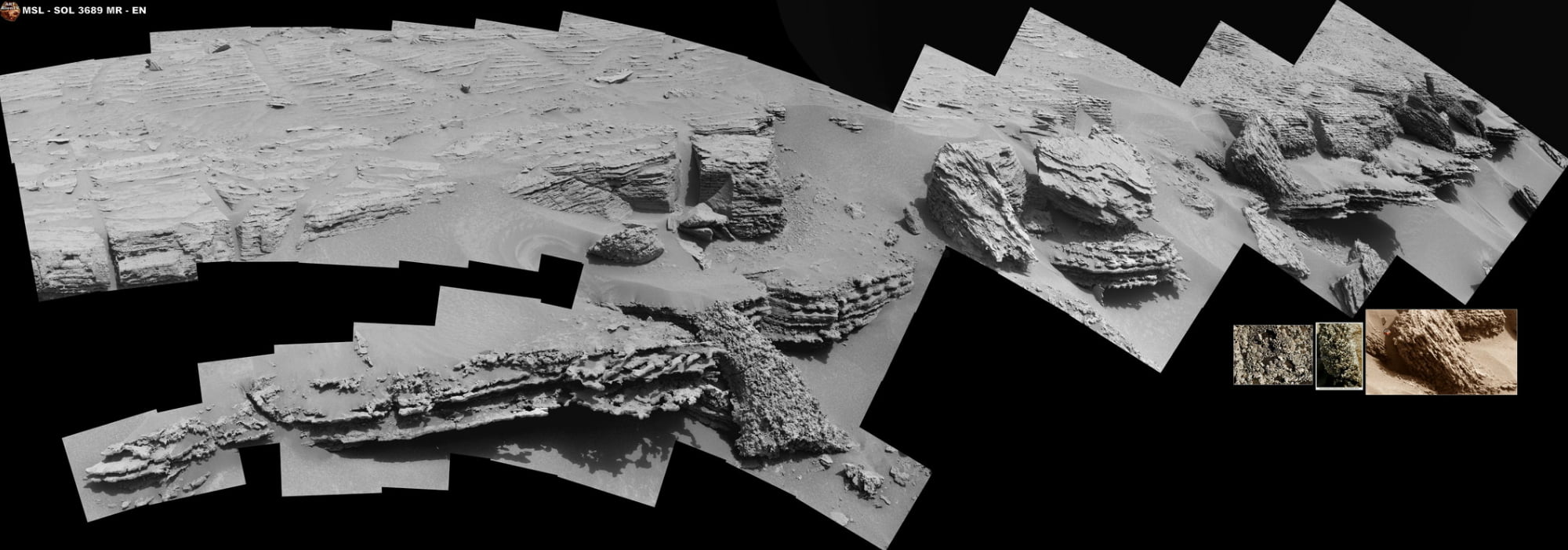 MSL SOL 3689 MR (EN) Mars Barnacles and Coral - ArtAlienTV-Gigapans