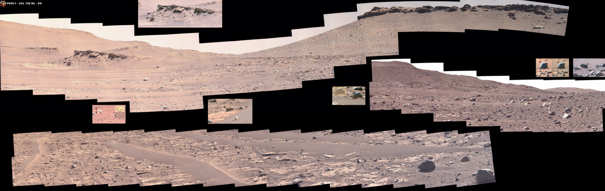 Perseverance SOL 708 ML (EN 40) Face Value - ArtAlienTV-Gigapans