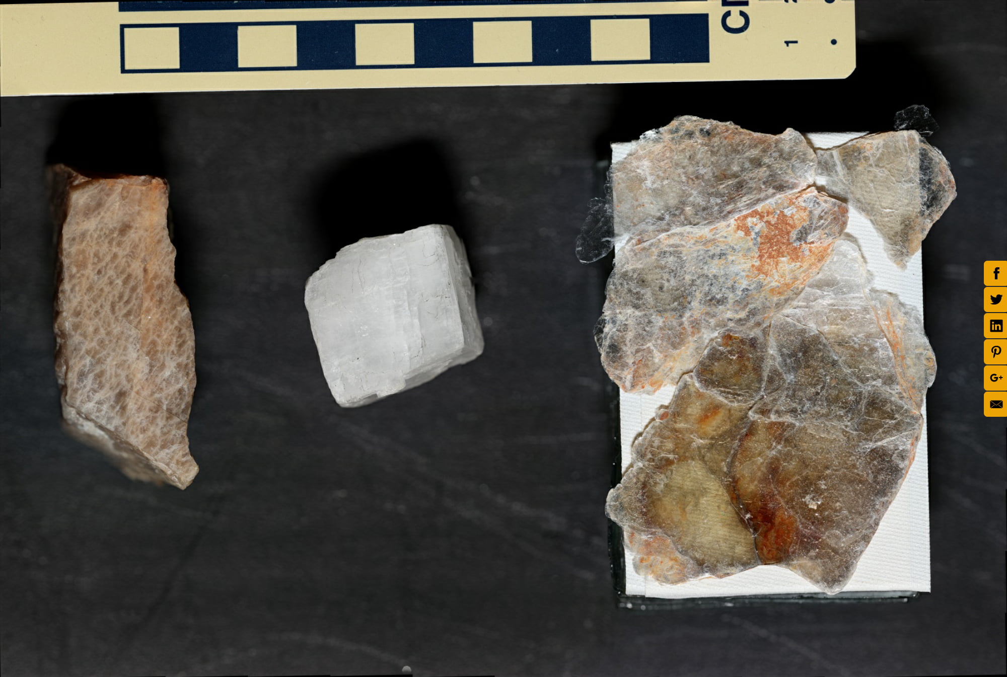 Physical Geology Minerals Lab Sample Set 5