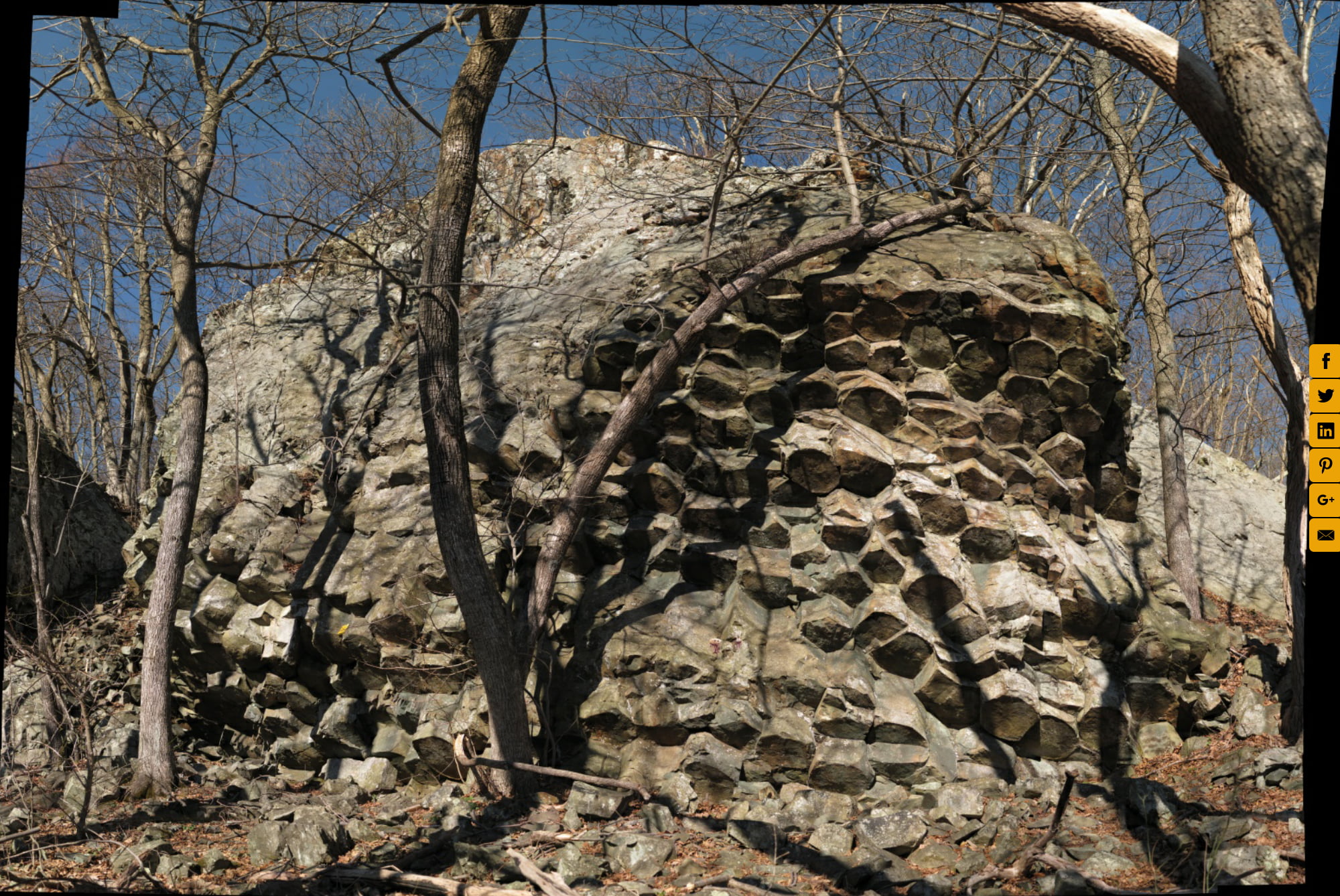 Columnar Jointing in Catoctin Formation