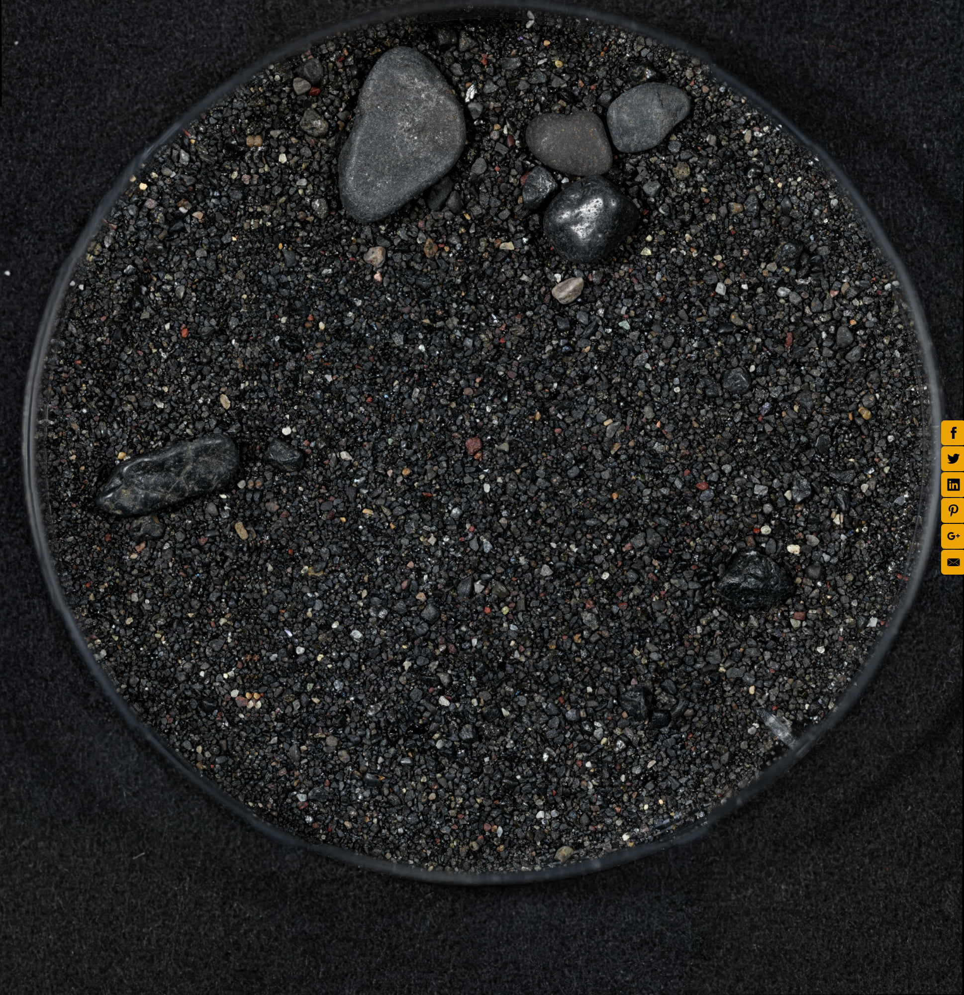 Volcaniclastic sediment, Kirkjufjara Beach, Iceland