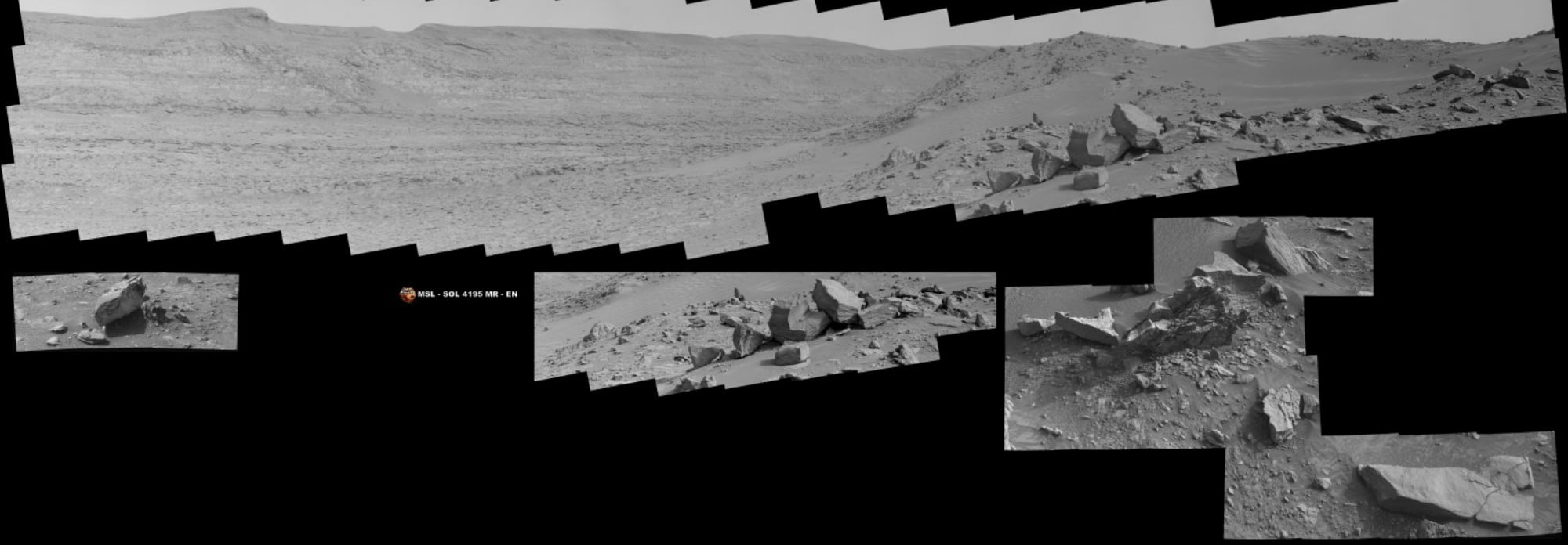 MSL SOL 4195 MR (EN 1) Dragon Ridge - ArtAlienTV-Gigapans