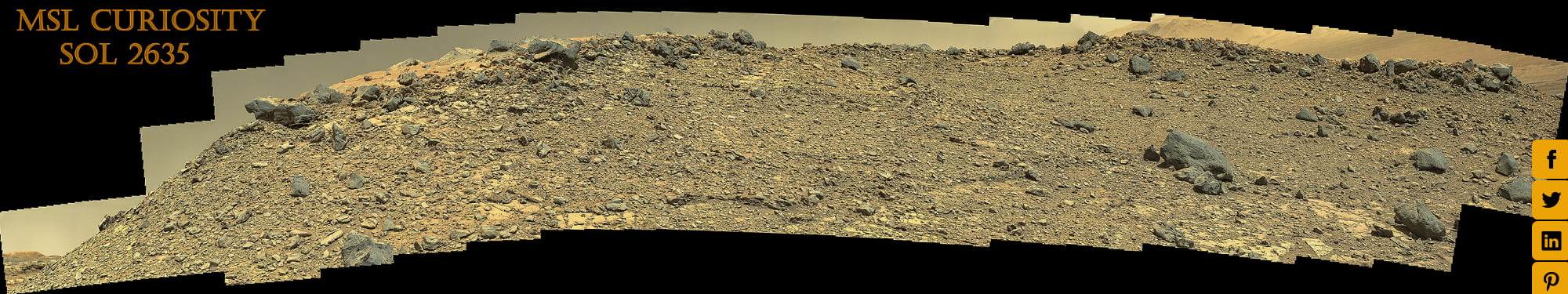 MSL Curiosity Sol 2635