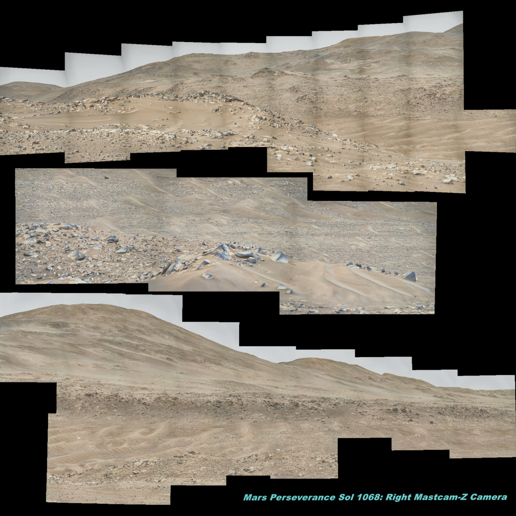 Mars Perseverance Sol 1068
