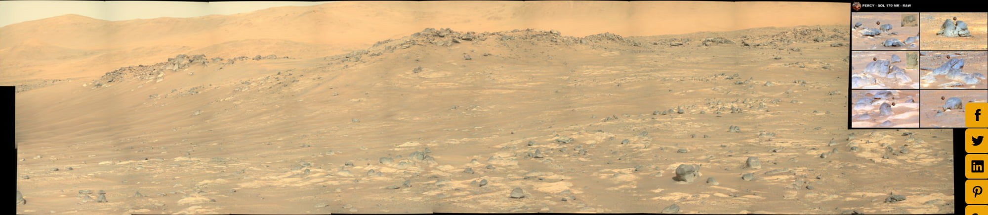 Perseverance SOL 170 MR (RAW) Strange Statues and Objects - ArtAlienTV ...