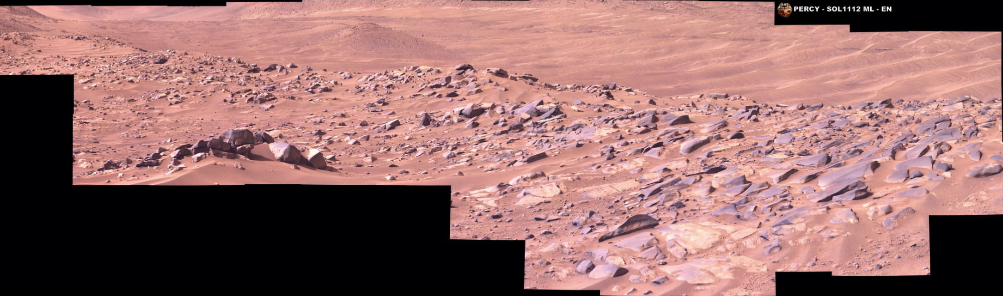 Perseverance SOL 1112 ML (EN) ArtAlienTV-Gigapans