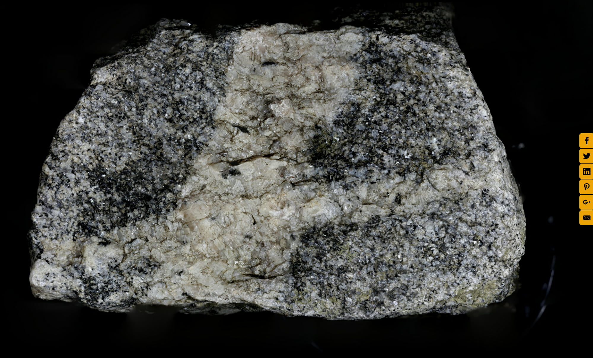 Granitic dikes in granite