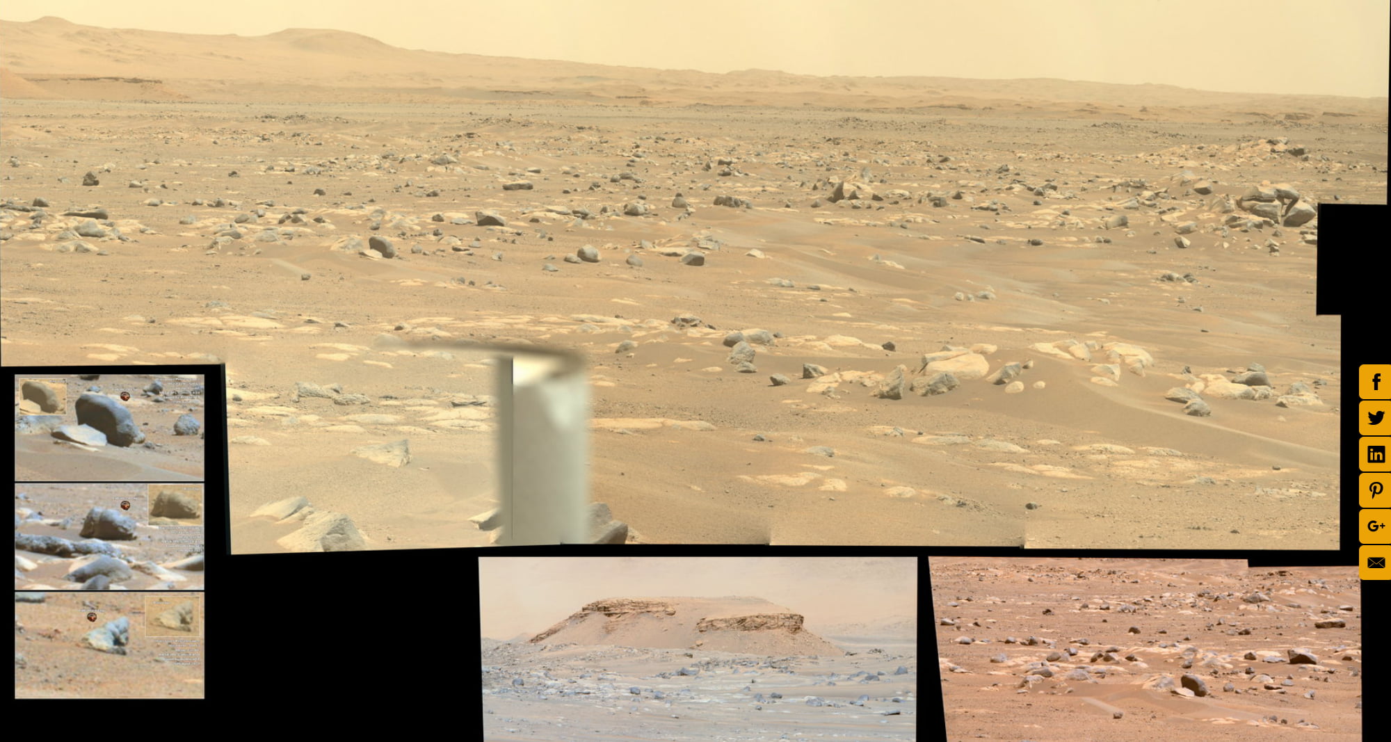 Perseverance SOL 63 ML (RAW EN) The Hell Ape and Dead Animal - ArtAlienTV-Gigapans