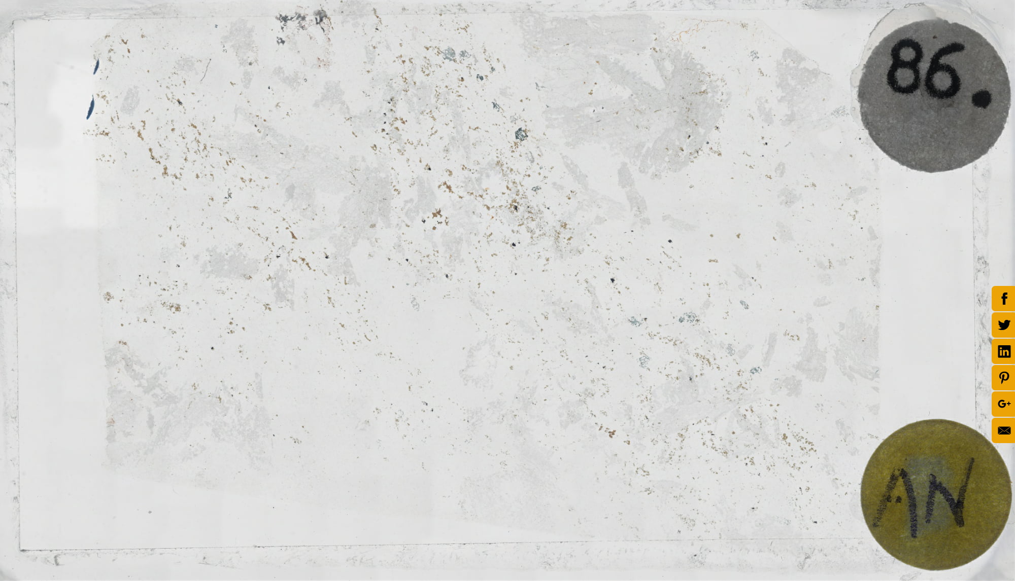 Kyanite quartzite, plane polars