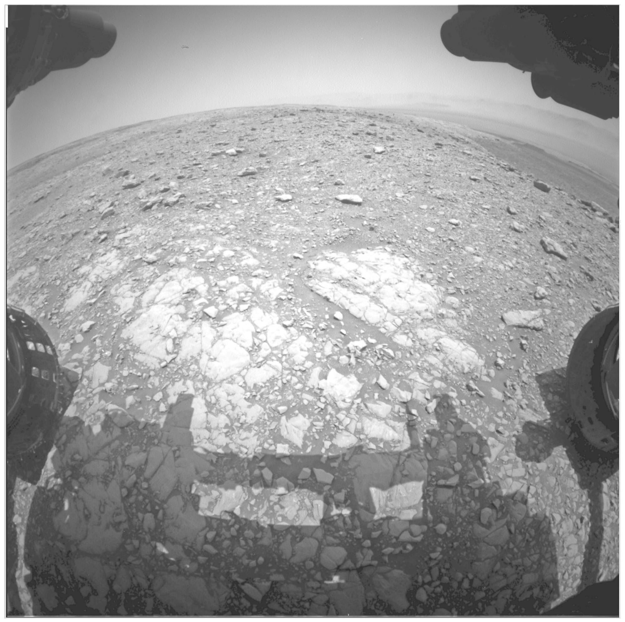 Sol 2031 Mars Curiosity Rover Front right Hazard cam