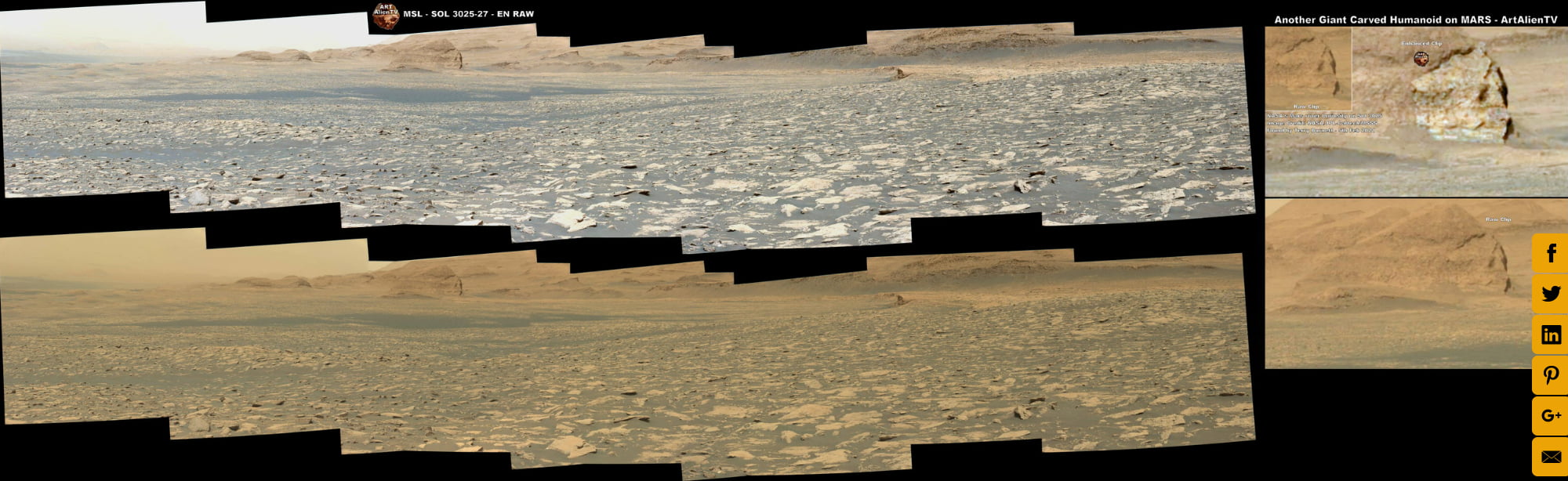 MSL SOL 3025-27 (EN RAW) Mars Aries Portrait - ArtAlienTV-Gigapans