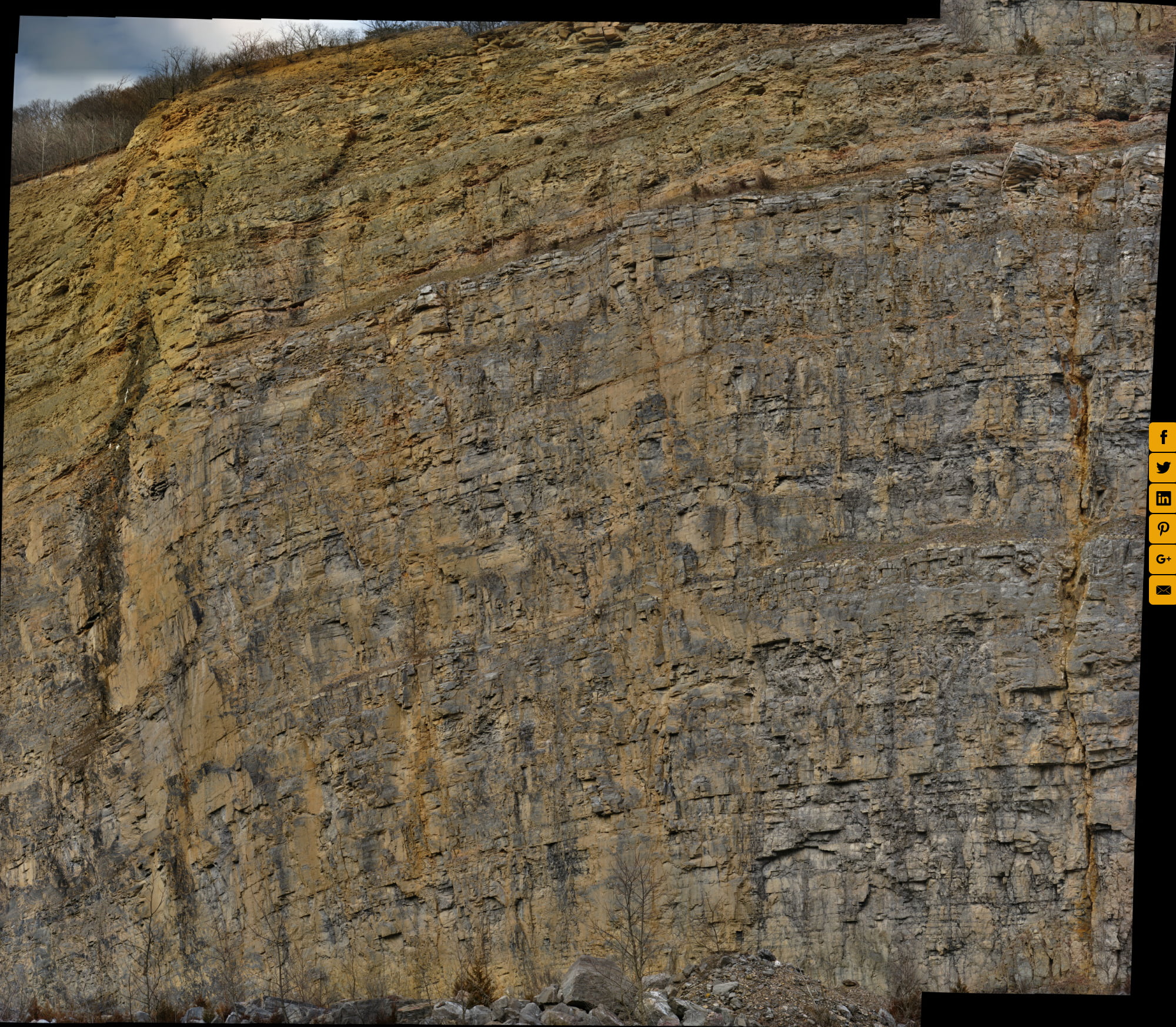 Derrick Quarry near Romney, West Virginia