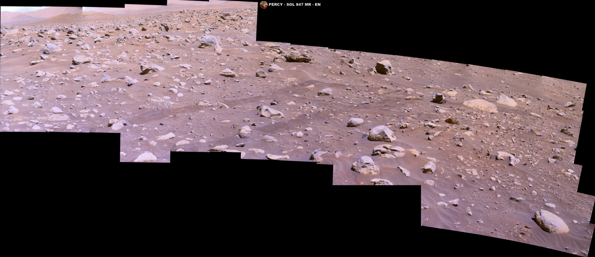 Perseverance SOL 847 MR (EN 2) ArtAlienTV-Gigapans 70
